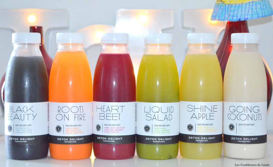 J ai teste Detox Delight, la cure de jus detox - Les confidences de ...