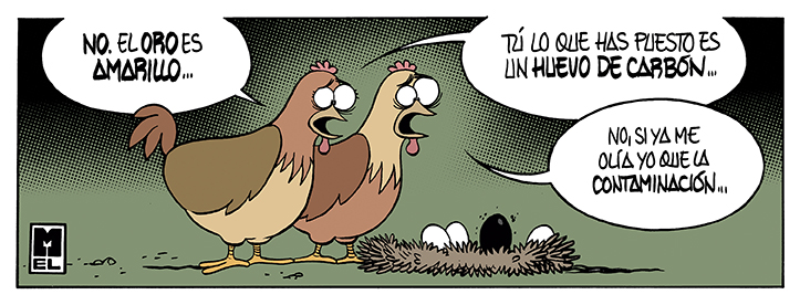 EL CHISTE DE MEL: LA GALLINA DE LOS HUEVOS DE...