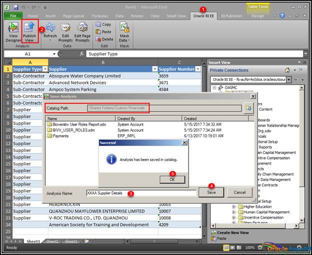 Oracle Applications Oracle Fusion Smart View Setup Training Manual