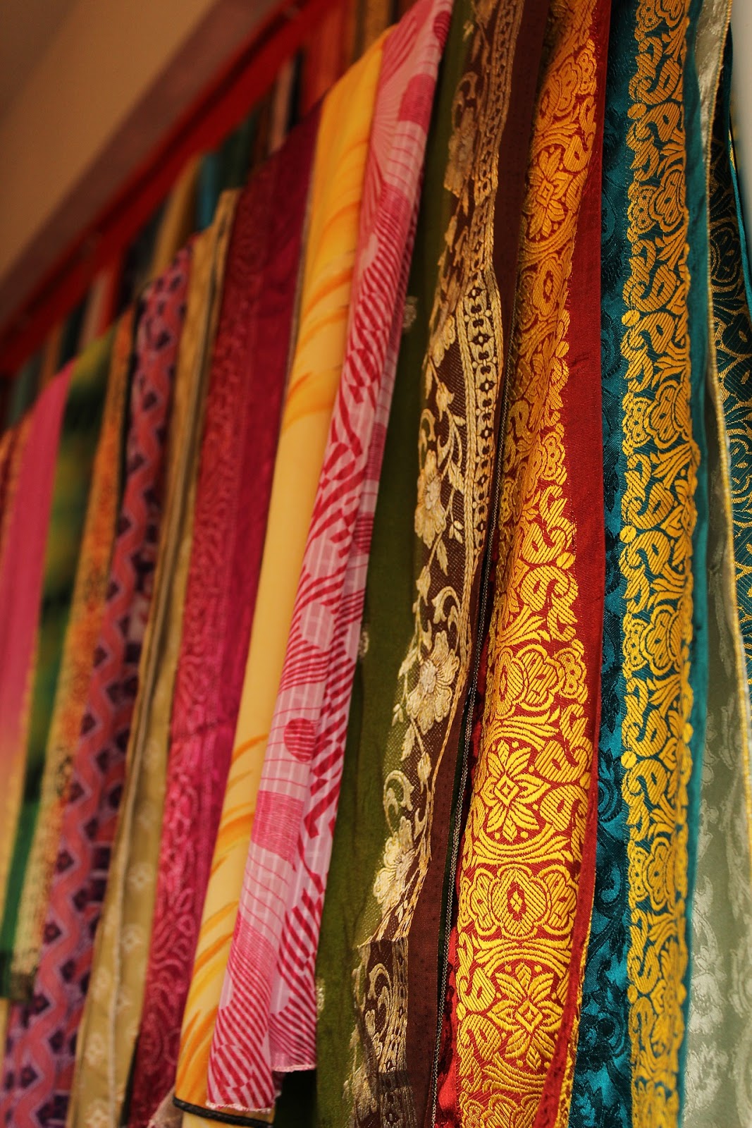 Budget Friendly DIY Ideas Using a Sari - She Knows Her Mind