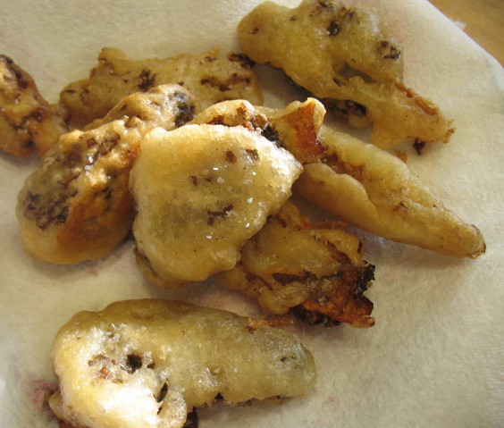 The Messy Apron: Fried Morels Tempura Style