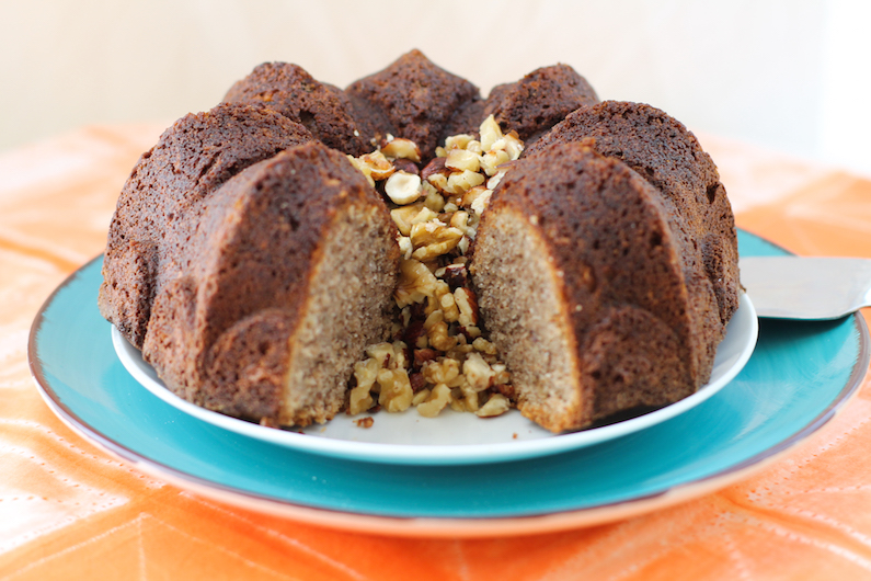 Food Lust People Love: Gateau de Noix – French Nut Cake #BundtBakers