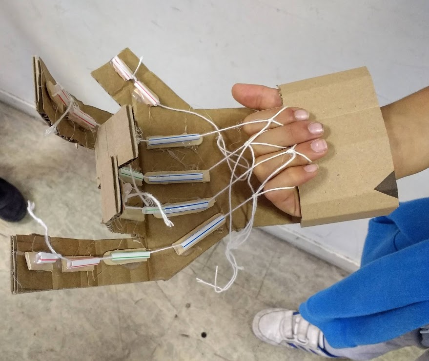 Fabriquer une main articulée