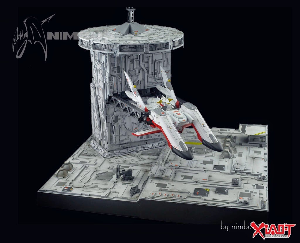 GUNDAM GUY: 'A Part of the Base' w/ EX Model 1/1700 Archangel Diorama ...