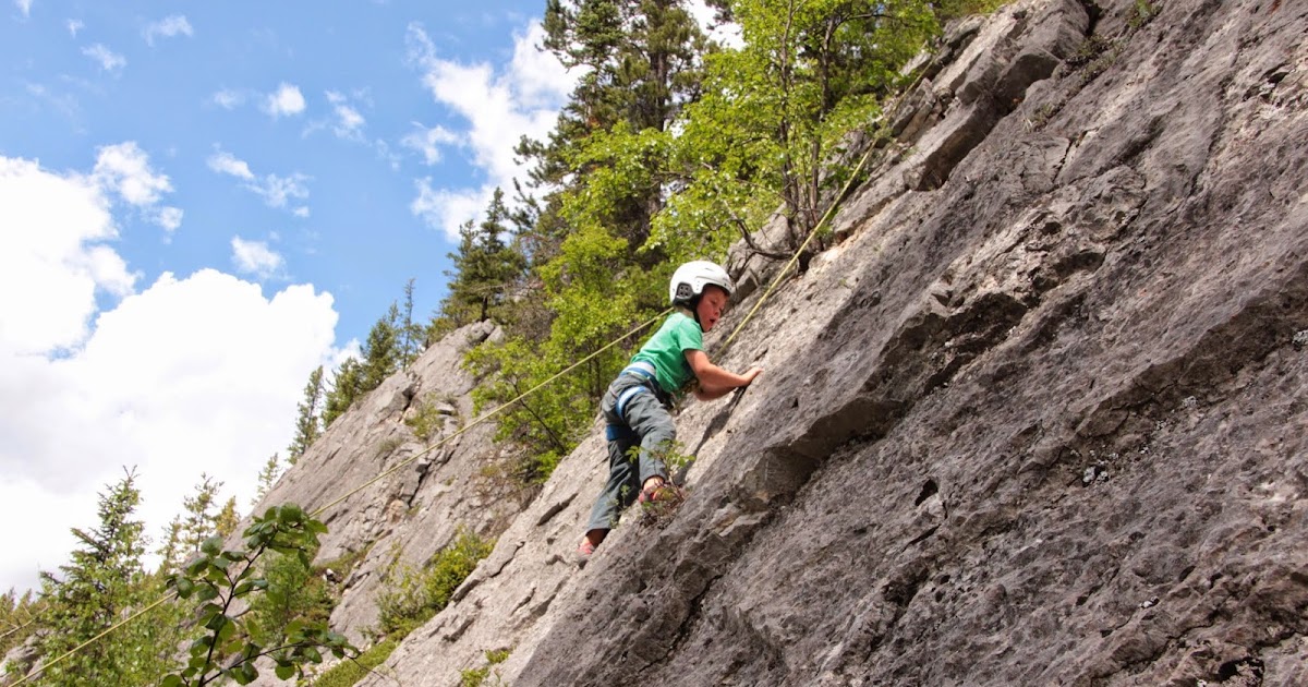 Family Adventures in the Canadian Rockies: Rock Climbing With Kids in ...