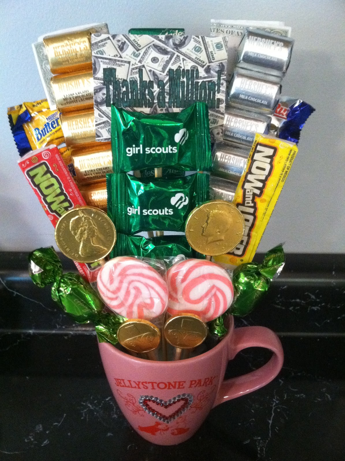 The Smart Momma Thanks A Million Candy Bouquet