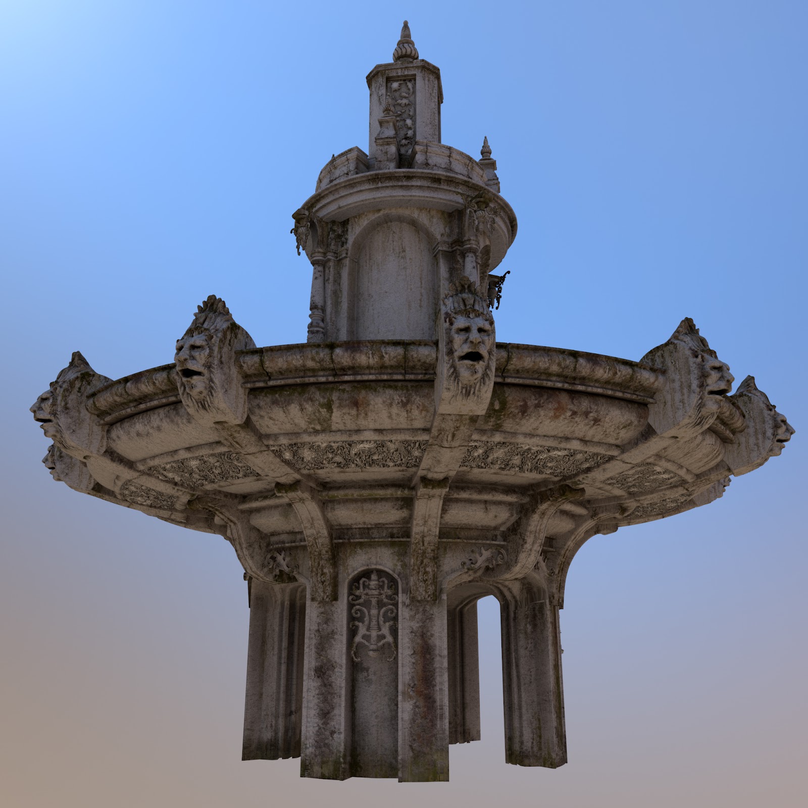 Ruta3d: Sculpting The Fountain - Maya, Mudbox