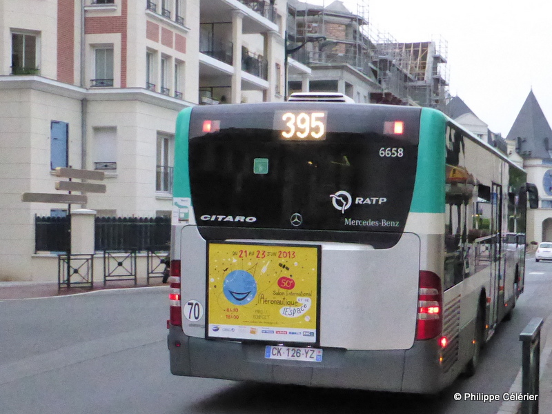 Les Tramways,Métro,RER,Bus de la RATP: Bus 395