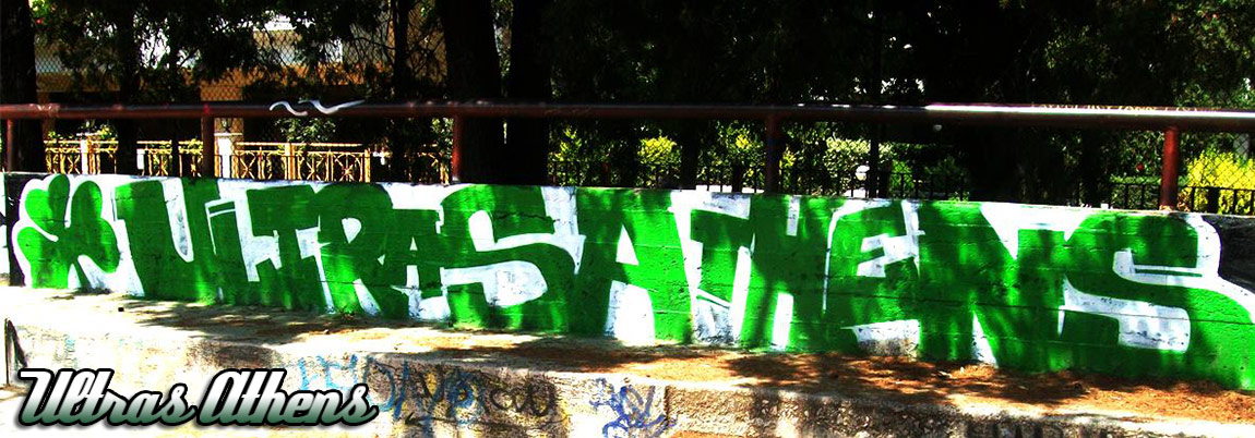 Ultras Athens - Panathinaikos (Gate 13) Graffiti - Ultras Avanti - The ...