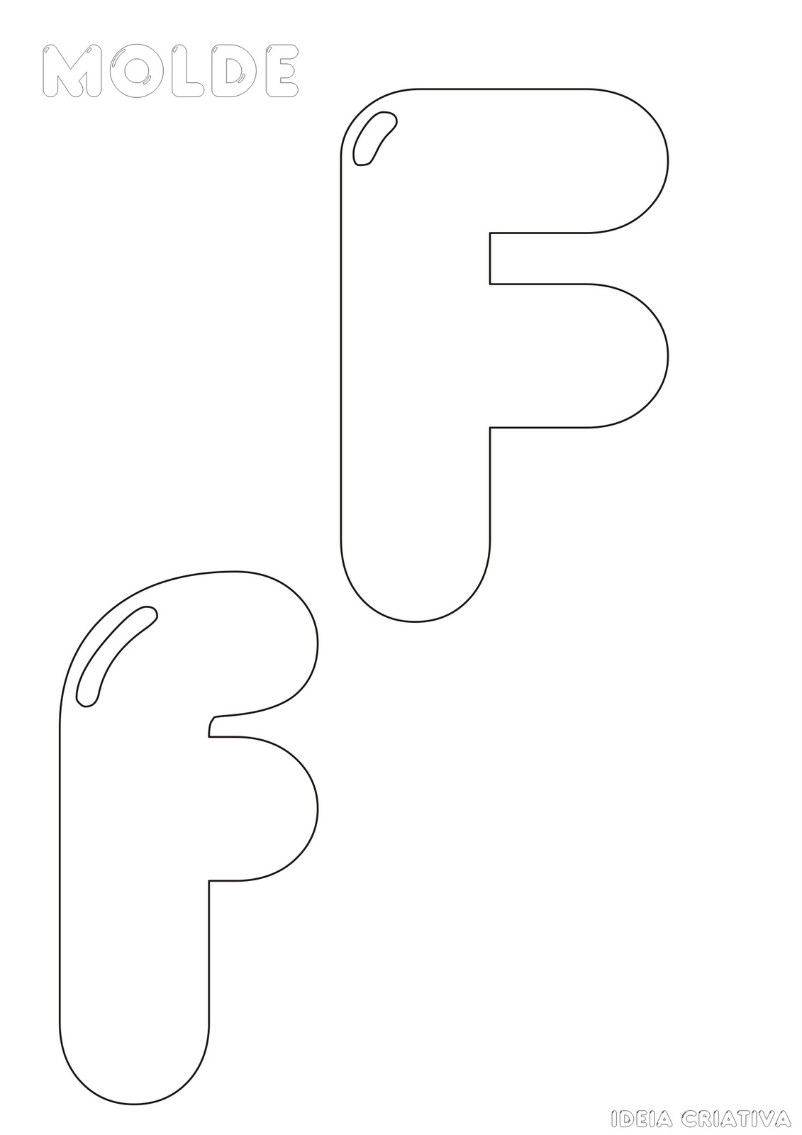 ♥ProfªAnanda♥: Molde de Alfabeto