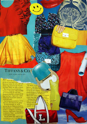 sarah bell smith: Primary colour collages