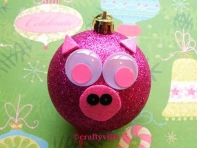 The Chatty Pig: DIY your very own pig ornament