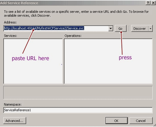 How to call WCF Services from Console and Windows Forms application ... How to call WCF Services from Console and Windows Forms application ...