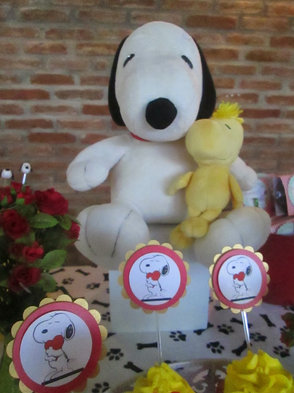 amore amora: Festa tema Snoopy, para Amanda