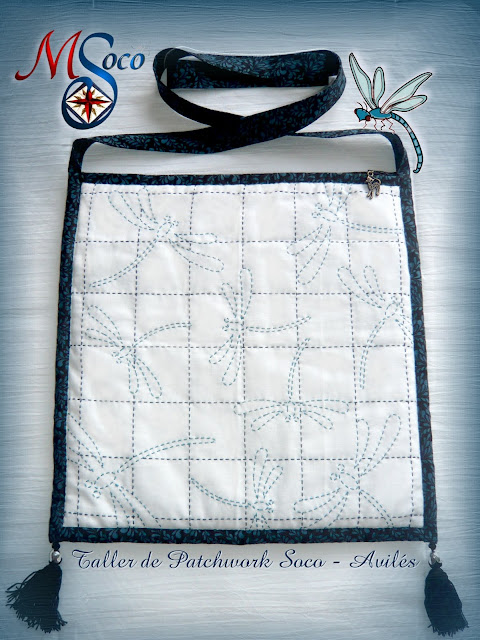 Patchwork Soco: Morralito de Sashiko