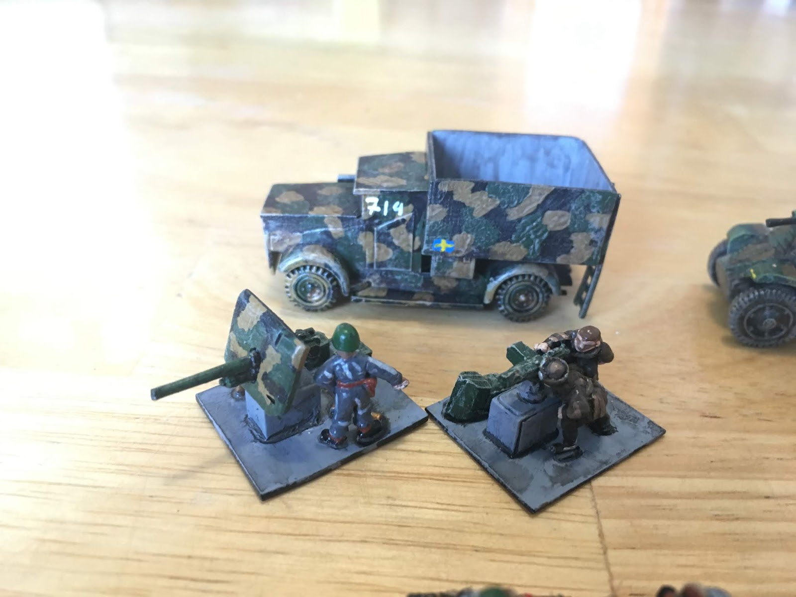 Wargaming in Sverige!: Painting and rebasing 15mm WW2 miniatures