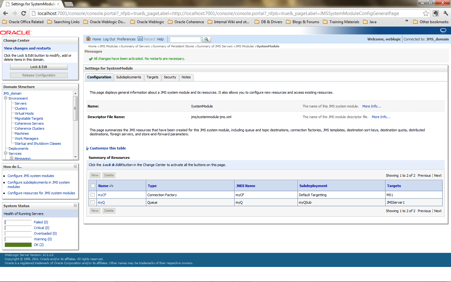 Oracle Weblogic Server