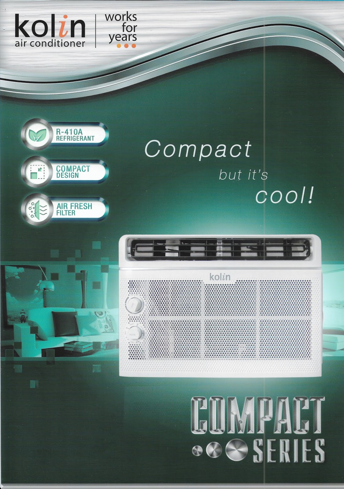 MaximaxSystems.com: KOLIN COMPACT SERIES WINDOW AIR CONS