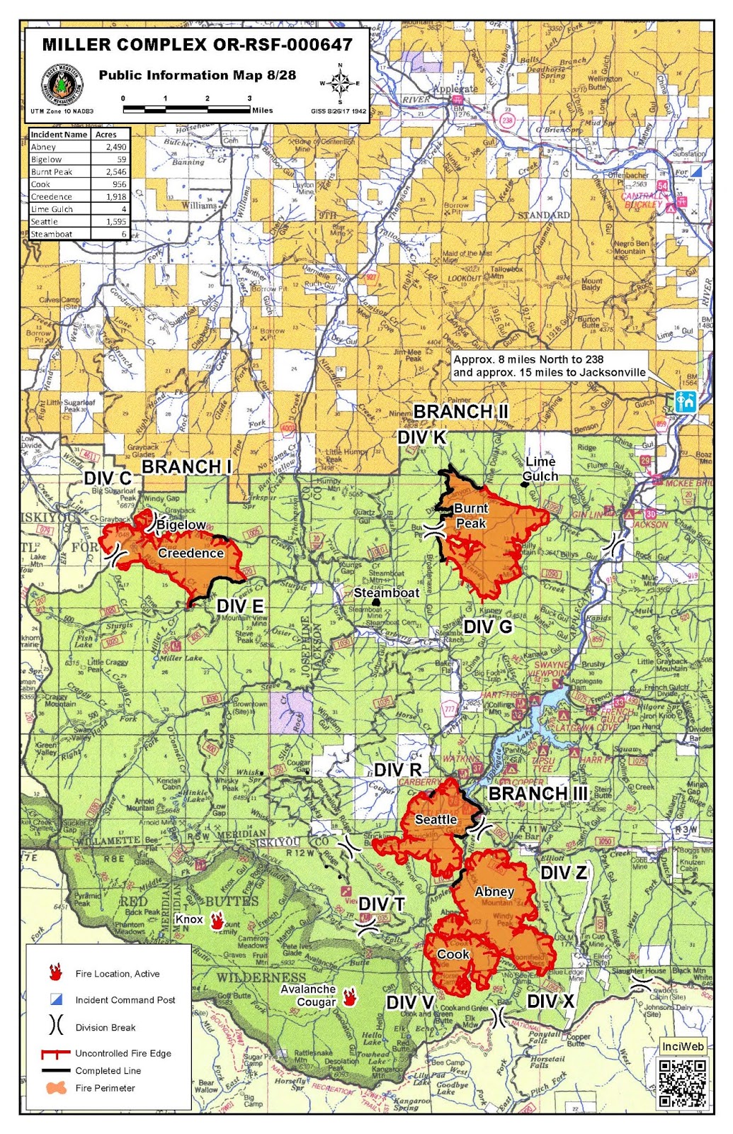 Southwest Oregon Joint Information Center: Miller Complex
