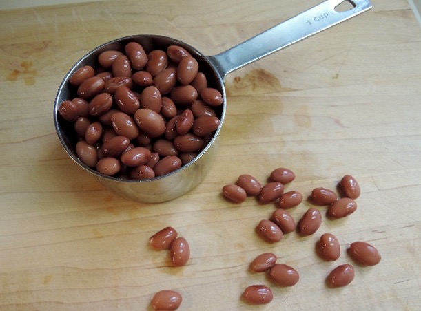 The Briny Lemon: Easy Beef and Red Bean Burritos