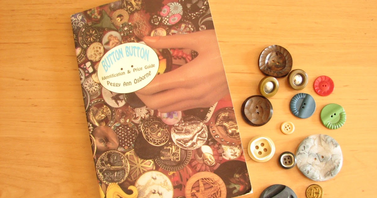 Agnes' Vintage World: Button Button - my first book about buttons!