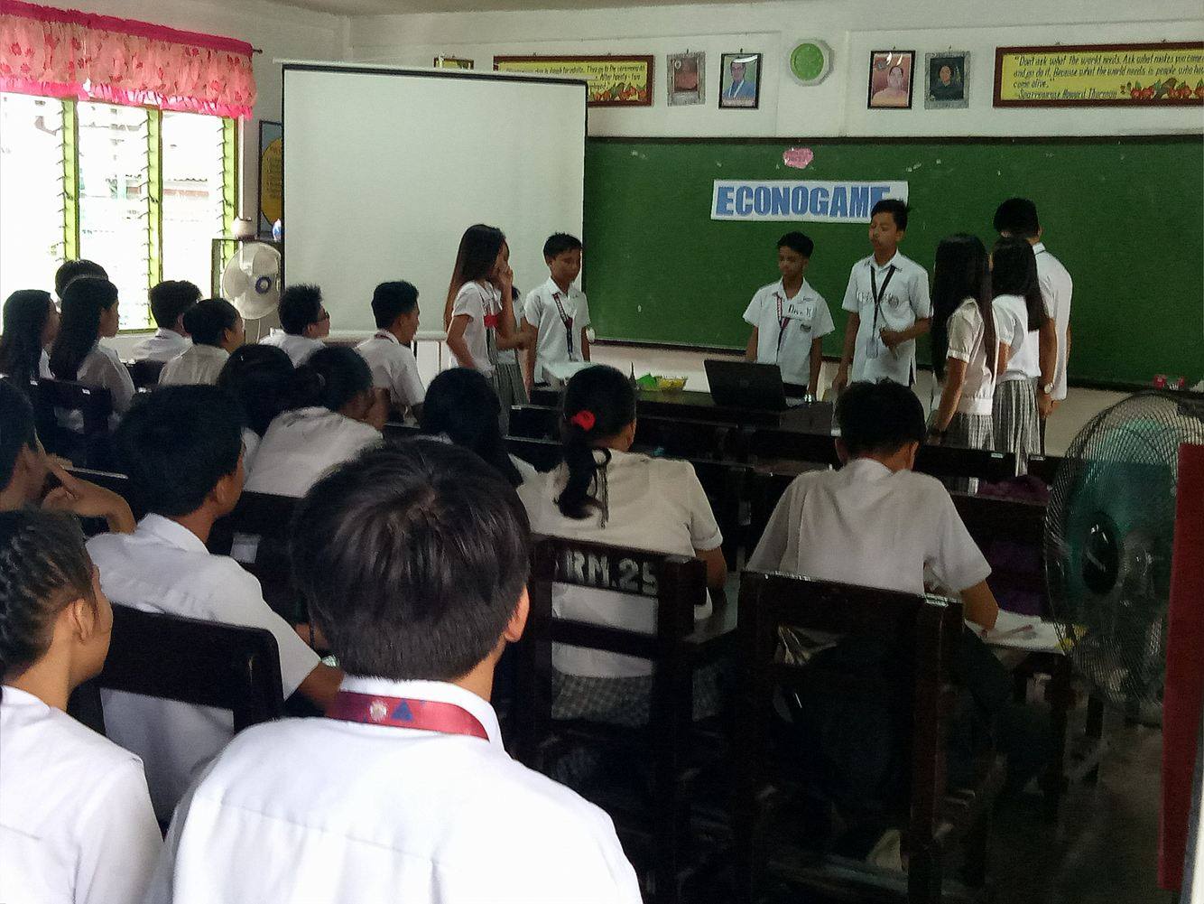 PICTURES AND DOCUMENTS OF FINAL DEMONSTRATION TEACHING