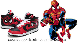 Cartoon High Tops Nike: The Amazing Spider-Man Nikes Spiderman SB Dunks ...