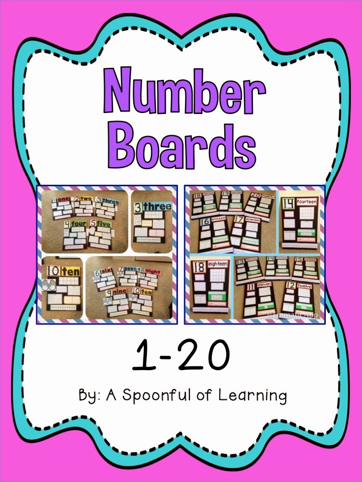 Number Boards 11-20! - Learn Decomposing Numbers