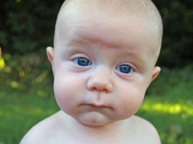 Las Fotos Mas Alucinantes: la cara del bebé