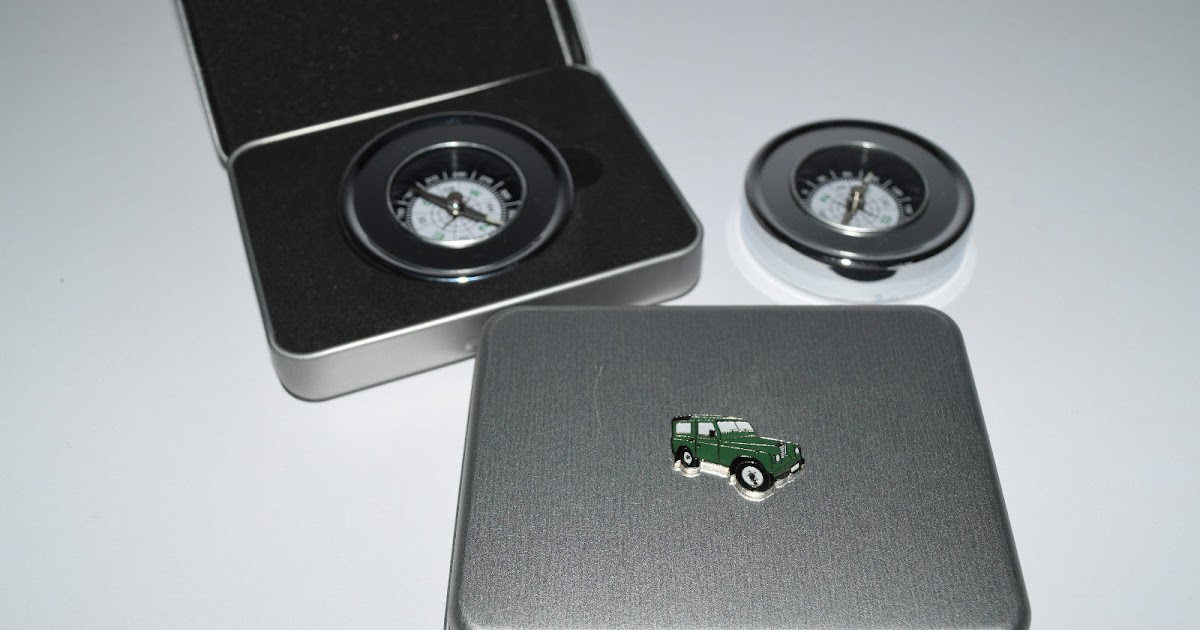 Landrover Defender: Green Land Rover Compass Metal Tin Gift Box Outdoor ...