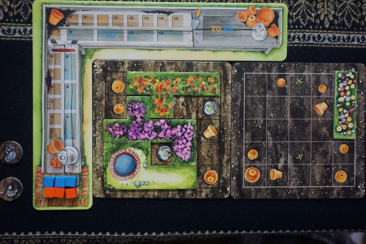 Hiew's Boardgame Blog: Cottage Garden