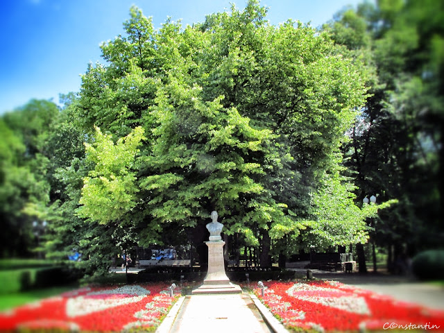 FOTO-IDEEA: Cu Eminescu prin Iaşi