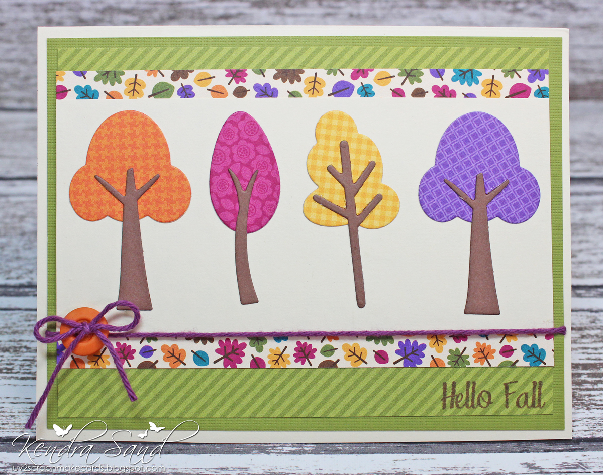 Luv 2 Scrap n' Make Cards: Lollipop Trees