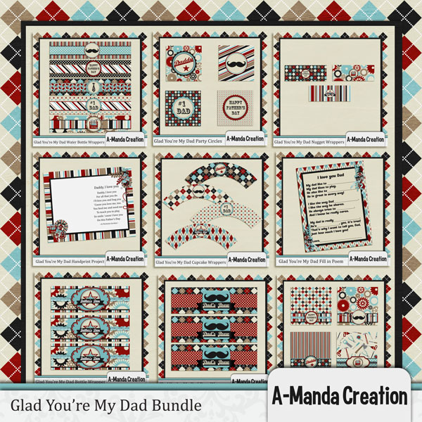 A-Manda Creation: Father's Day Printable Party and Gift Ideas and a ...