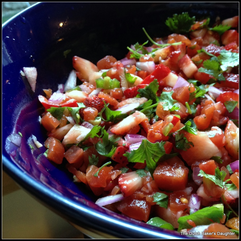 The Dutch Baker's Daughter: Strawberry Salsa