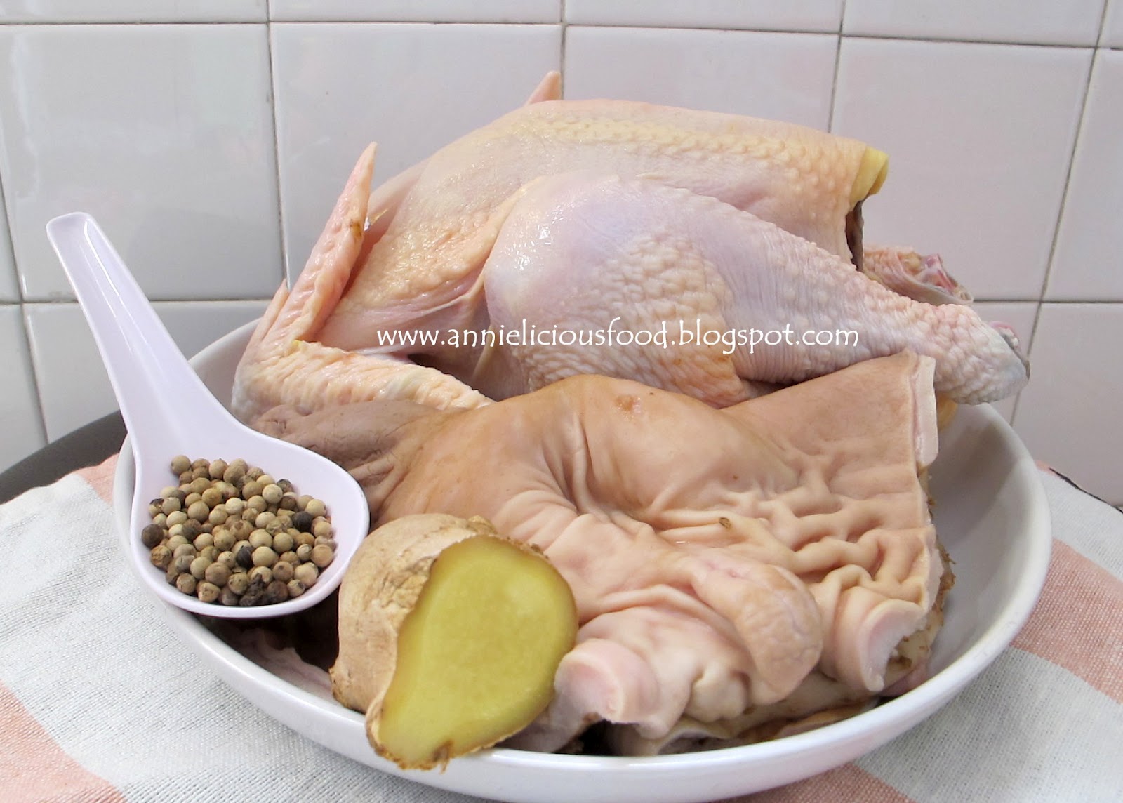 Annielicious Food: Pig's Stomach Soup (猪肚汤)