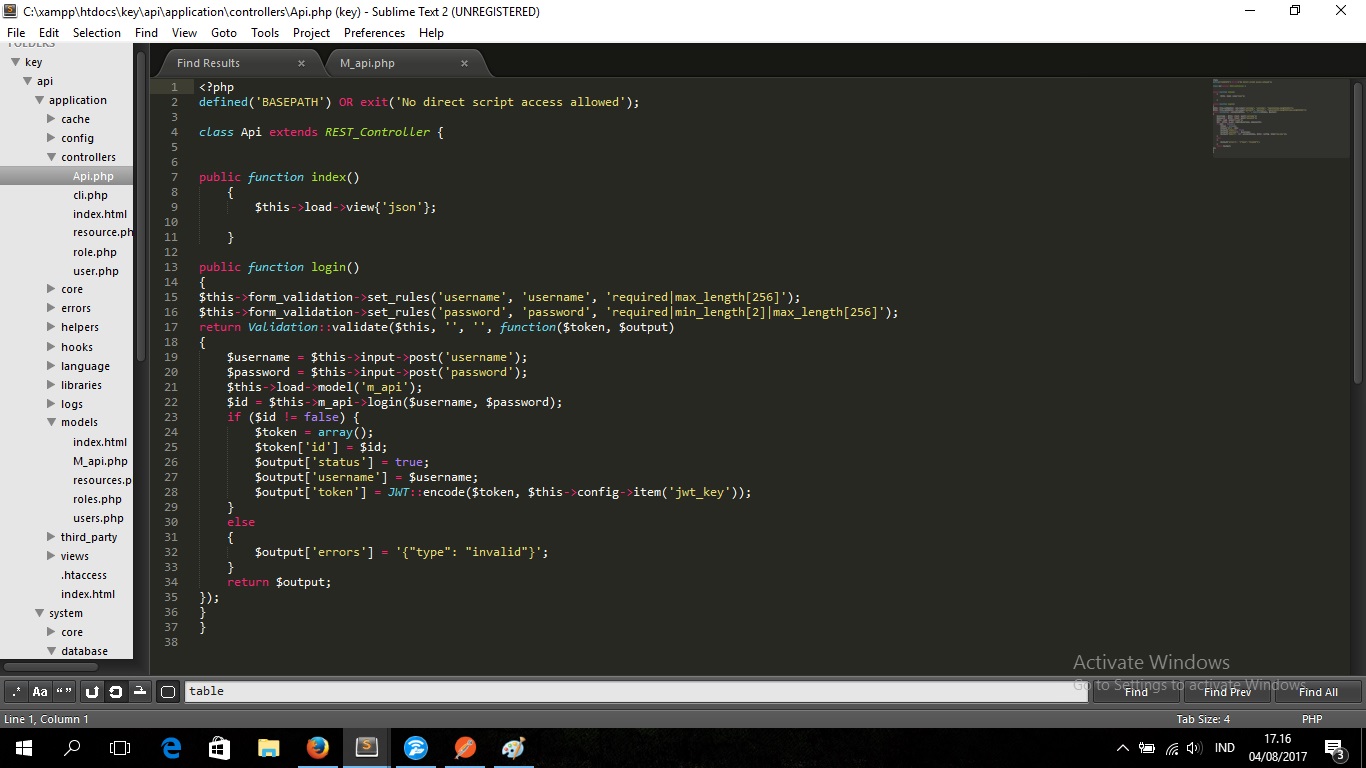Membuat Api Dengan Jwt Json Web Token Dan Codeigniter Mhdfdl41