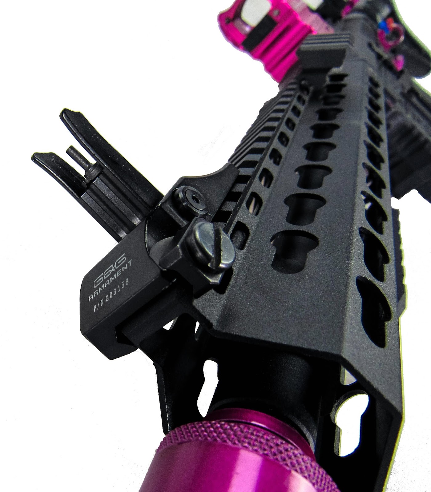G&G CUSTOM CM16 SRL - THE BLACK ROSE VERSION 2! - Femme Fatale Airsoft