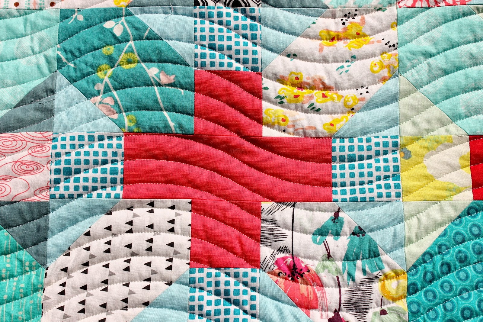 Latimer Lane: Three Tours Wave Quilting Design