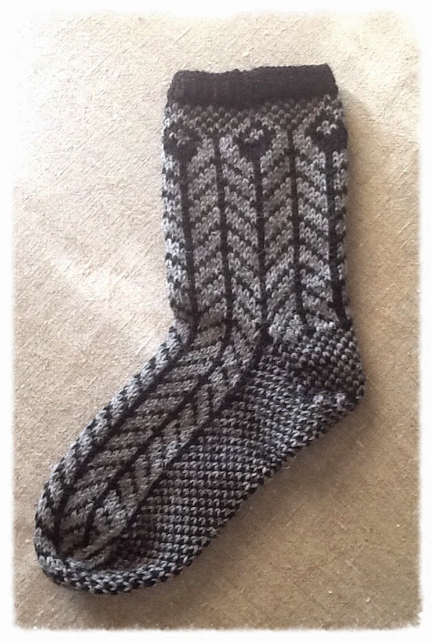 Sticka på landet: Strumpor med gamla nordiska mönster