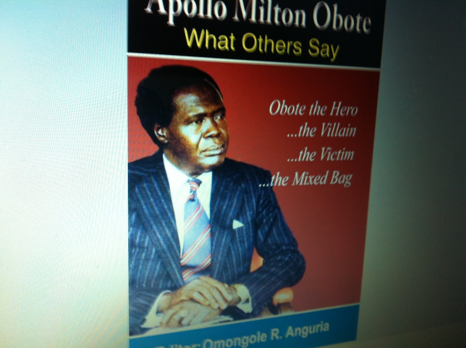 THE BLACK SOCIAL HISTORY:: BLACK SOCIAL HISTORY - AFRO-UGANDAN " MILTON ...