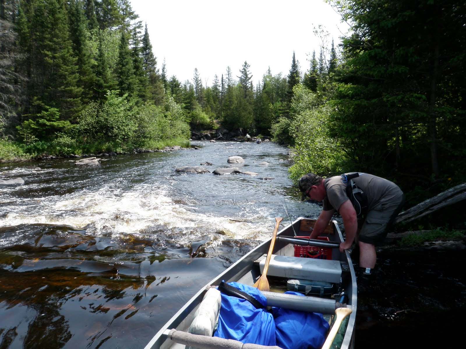 By A Big Lake: Floating Down The Fence & Indian Rivers, June 2011
