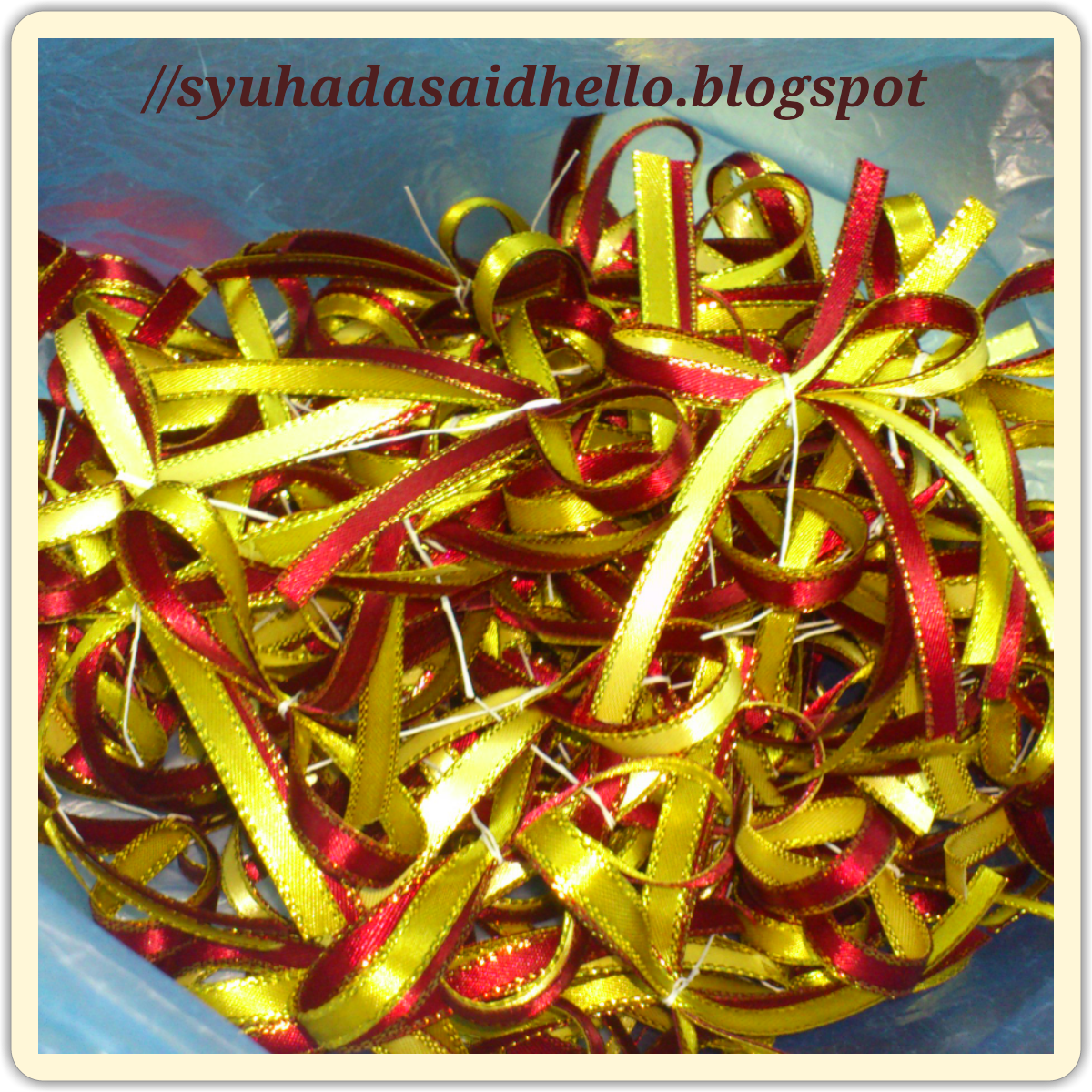 Cara Nak Buat Reben Untuk Bunga Telur MUDAH! | Syuhada Said Hello!