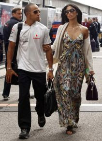 Lewis Hamilton With Girlfriend - The Sport and Football Report