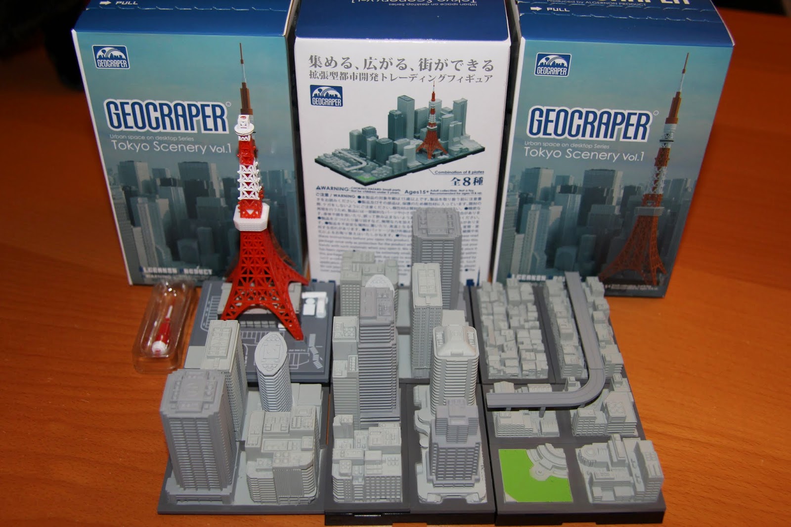 Geocraper Miniatures of Tokyo For Dioramas