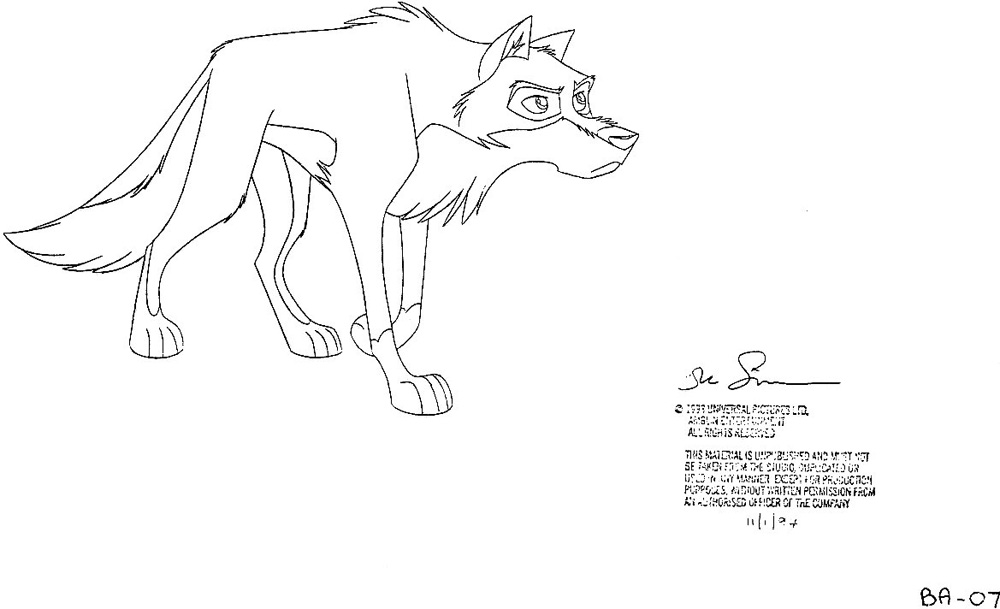 Balto 2 Coloring Pages