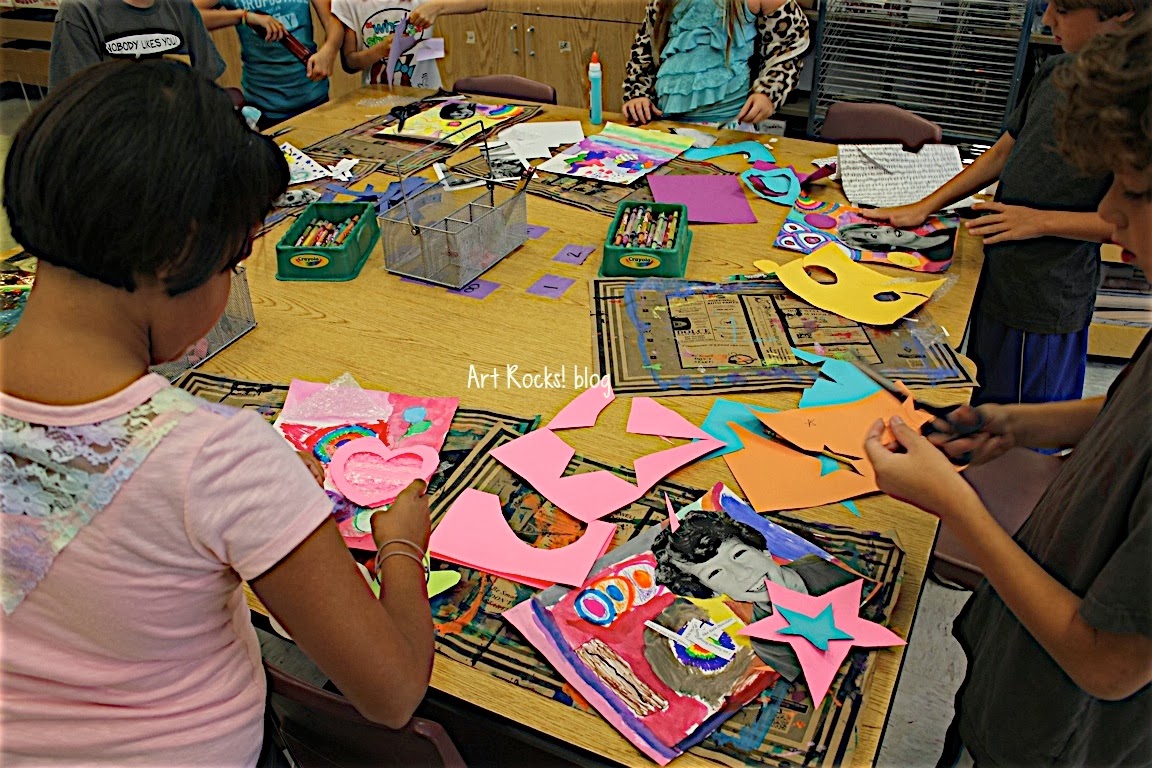 Art Rocks!: All Grades: I Am Collages