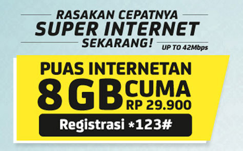 Ada 3 Cara Mudah Cek Kuota Internet IM3 ~ Paket Internetan Murah