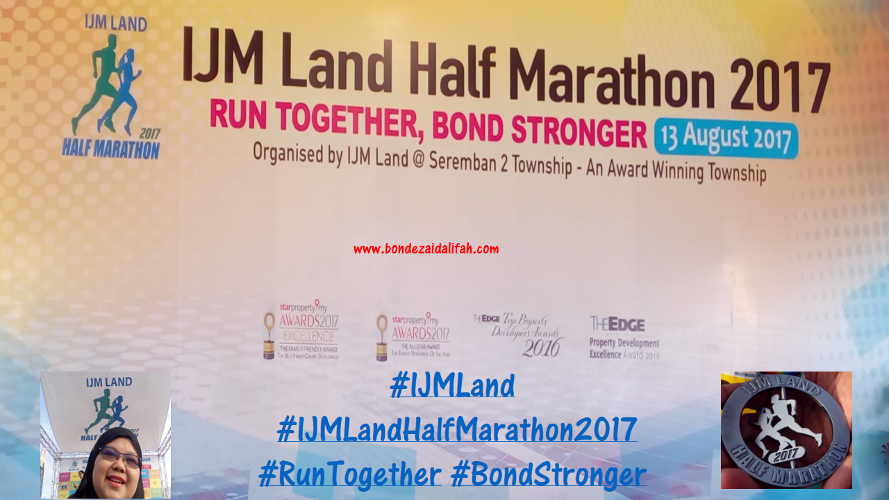 SAMBUTAN HEBAT UNTUK IJM LAND HALF MARATHON 2017