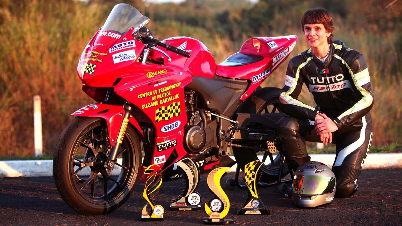 JORNAL DO AUTÓDROMO: SUZANE CARVALHO É CAMPEÃ NA MOTOVELOCIDADE